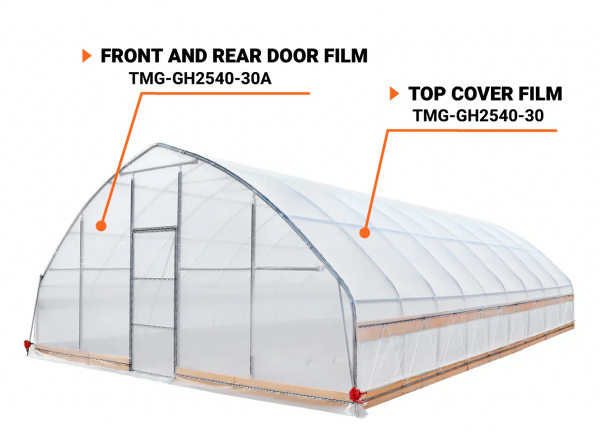 TMG-GH2540-30 Top cover (6 Mil clear EVA plastic film) — TMG-Parts-US